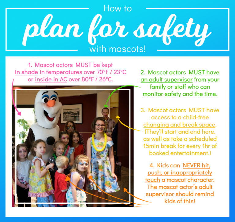 Mascot & Character Safety | Kaleidoscope Artistic Entertainment