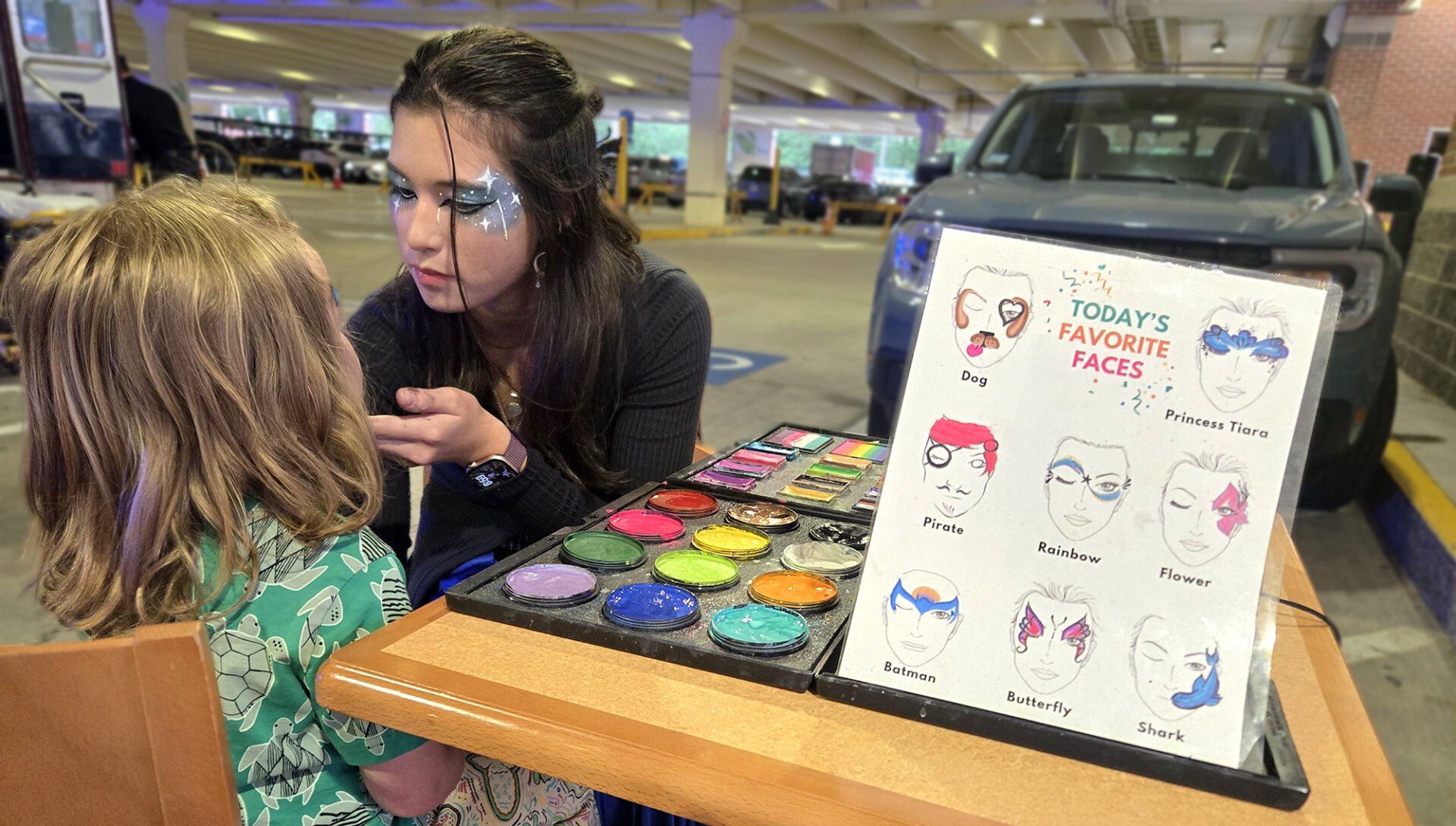 Speedy Faces! Face painters in CT, MA, RI, NH | Kaleidoscope Artistic ...